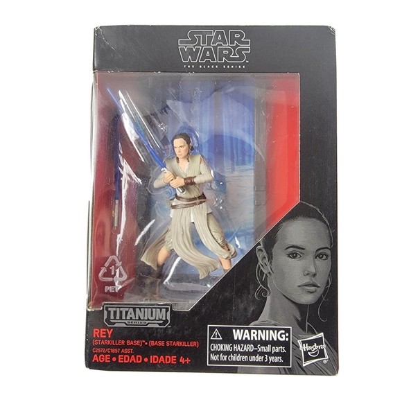 Hasbro | Toys | Star Wars The Black Series Titanium Series Rey ...